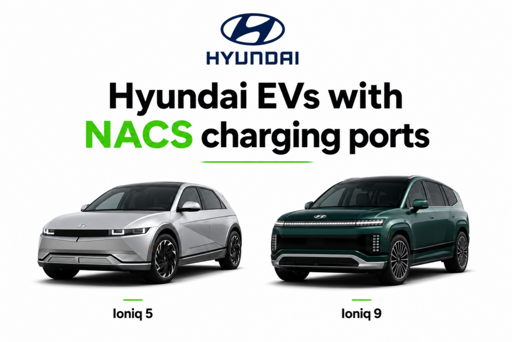 All EVs With NACS Charging Port In 2026 (Updated List)