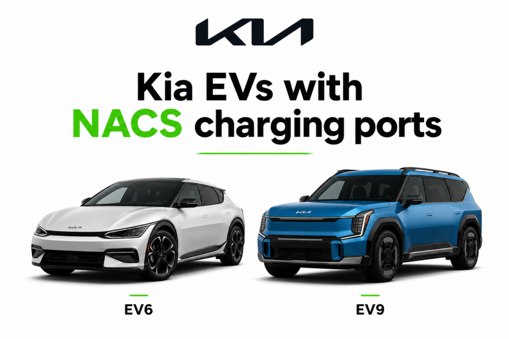 All EVs With NACS Charging Port In 2026 (Updated List)